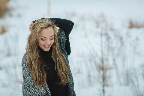 Winter Senior Model Shoot » Nealy Lanzen | Minneapolis Senior Photographer