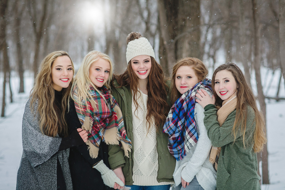 Winter Senior Model Shoot » Nealy Lanzen | Minneapolis Senior Photographer