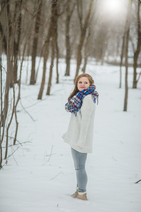 Winter Senior Model Shoot » Nealy Lanzen | Minneapolis Senior Photographer