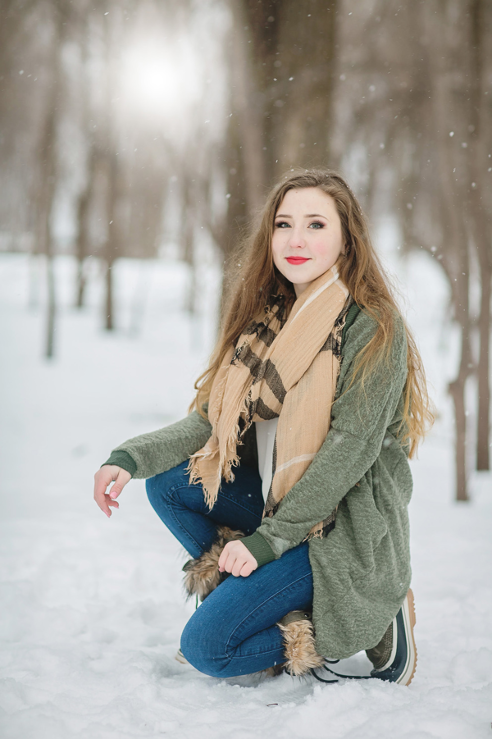 Winter Senior Model Shoot » Nealy Lanzen | Minneapolis Senior Photographer