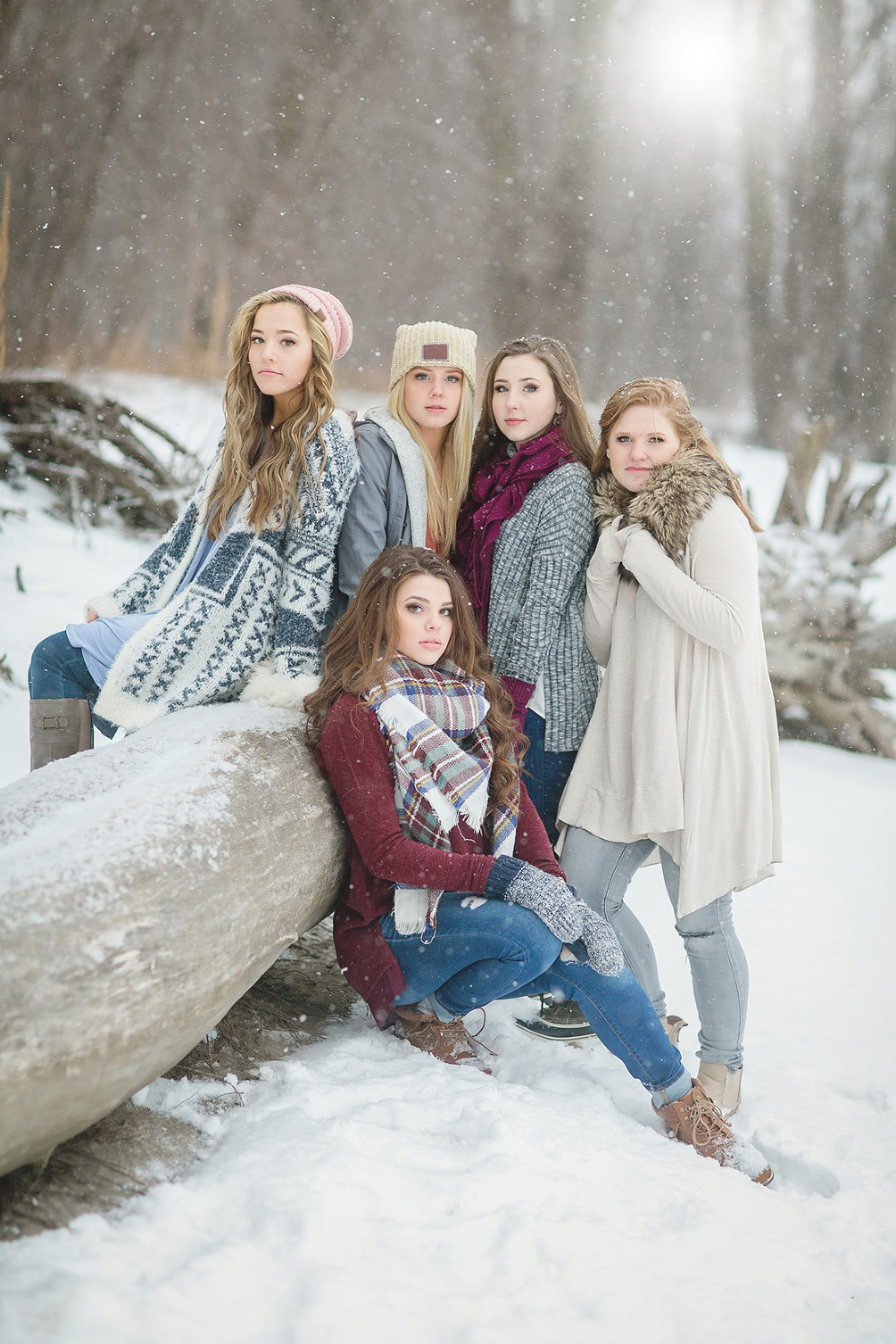 Winter Senior Model Shoot » Nealy Lanzen | Minneapolis Senior Photographer