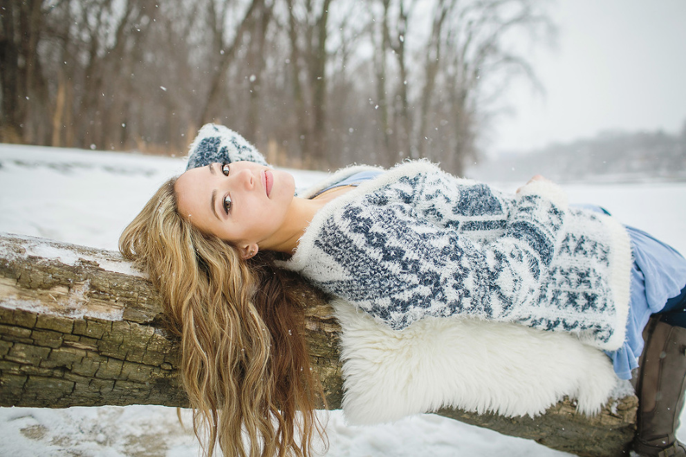 Winter Senior Model Shoot » Nealy Lanzen | Minneapolis Senior Photographer