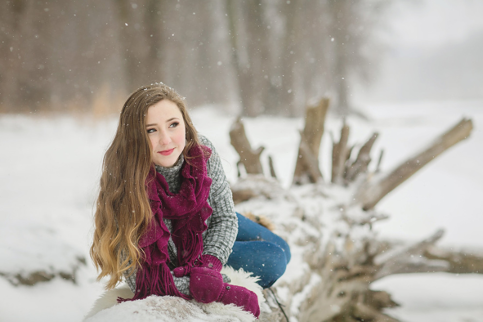Winter Senior Model Shoot » Nealy Lanzen | Minneapolis Senior Photographer