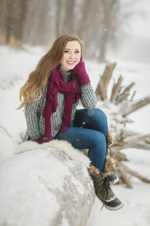 Winter Senior Model Shoot » Nealy Lanzen | Minneapolis Senior Photographer