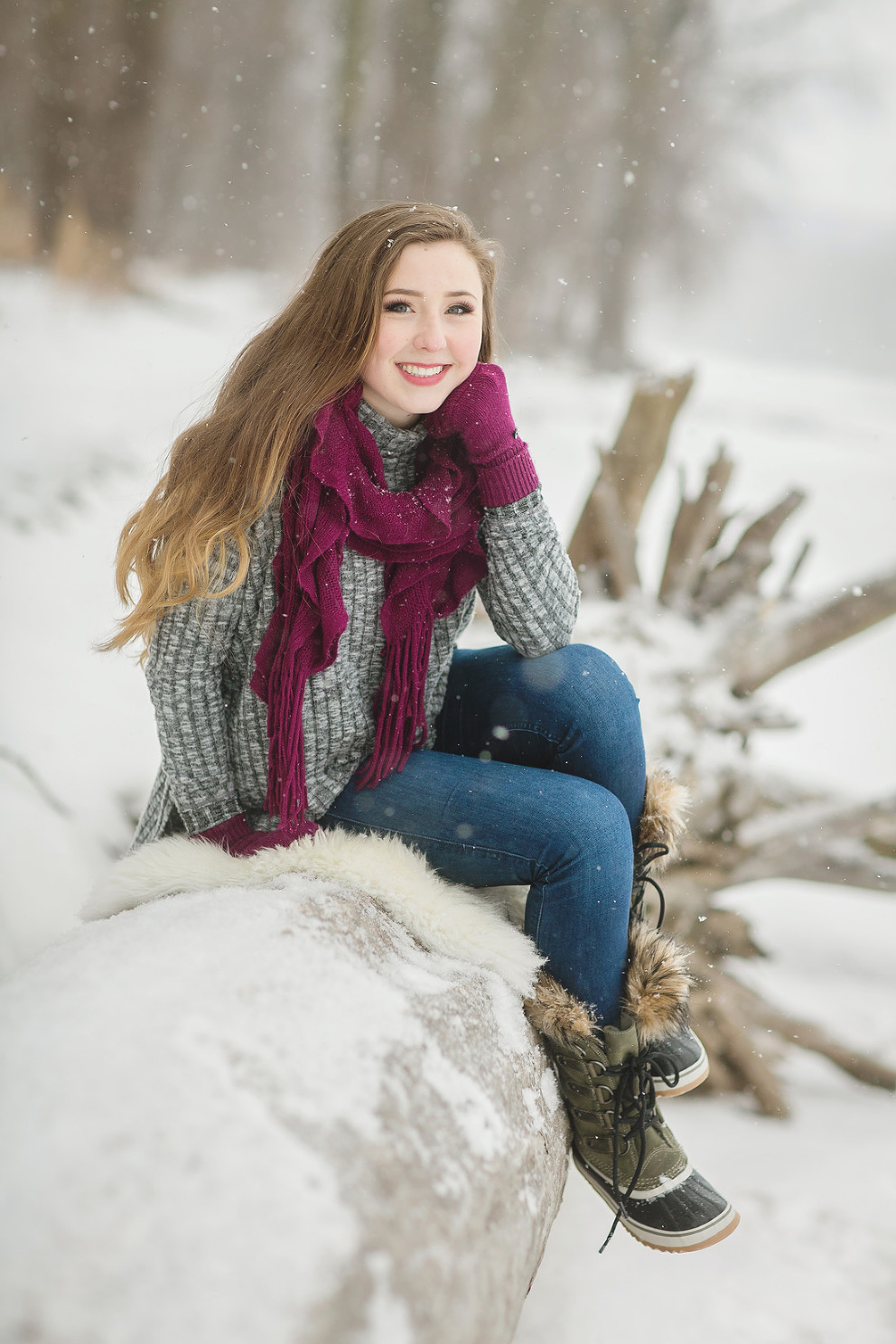 Winter Senior Model Shoot » Nealy Lanzen | Minneapolis Senior Photographer