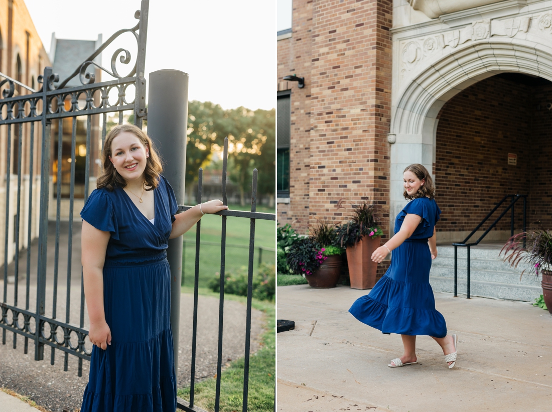 Bridget | Visitation School Senior Pictures » Nealy Lanzen ...